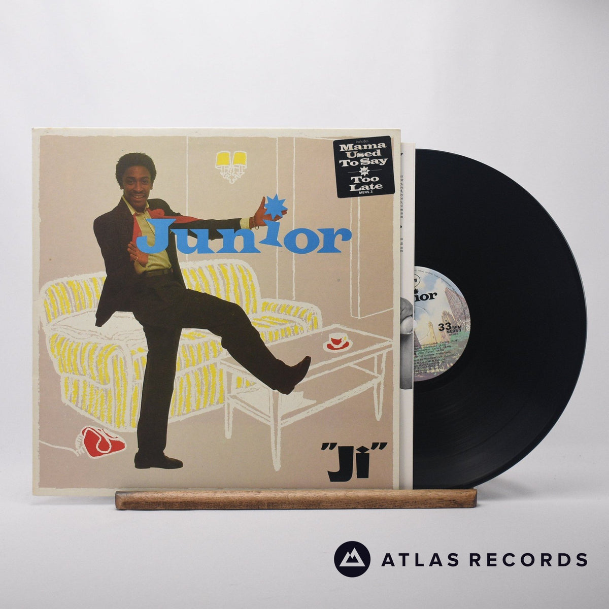 Junior Ji LP Vinyl Record EX/EX – Atlas Records