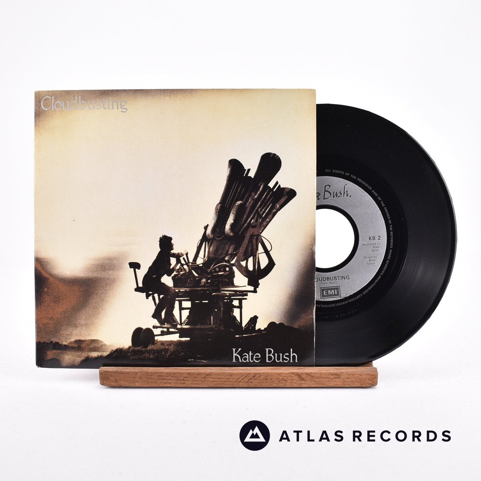 Kate Bush Cloudbusting 7" Vinyl Record EX/VG+ – Atlas Records