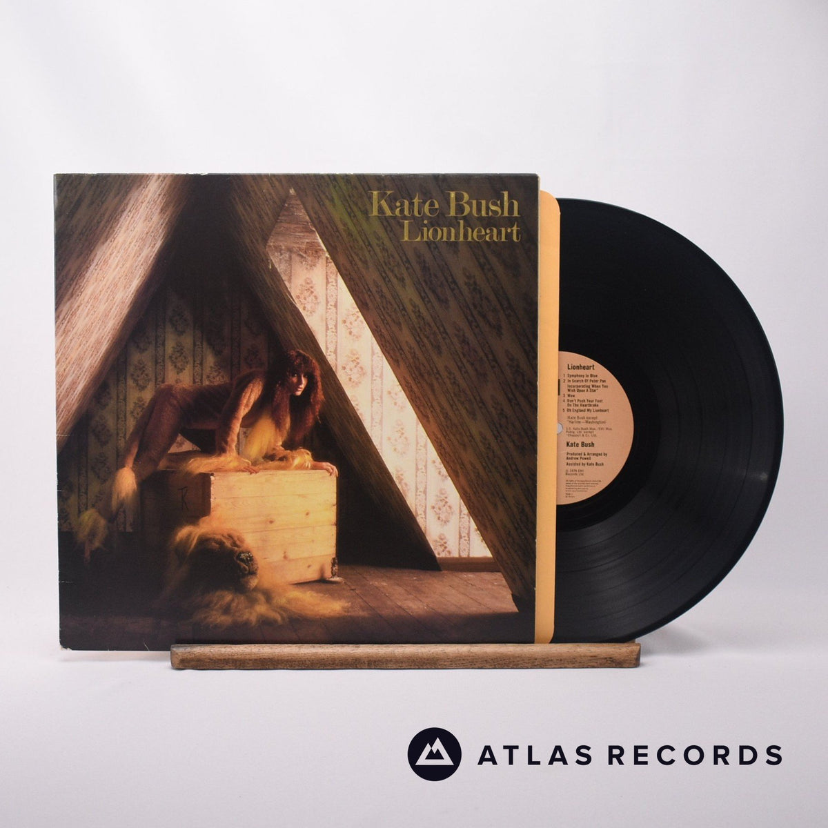 Kate Bush Lionheart LP Vinyl Record EX/VG+ – Atlas Records