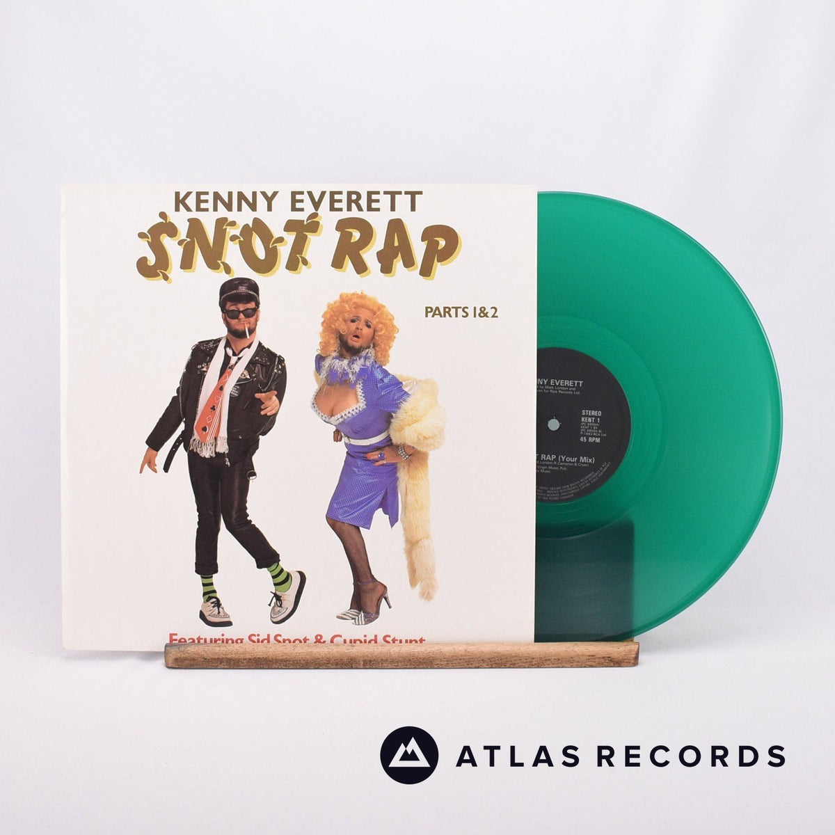 Kenny Everett Snot Rap 12" Vinyl Record EX/EX – Atlas Records
