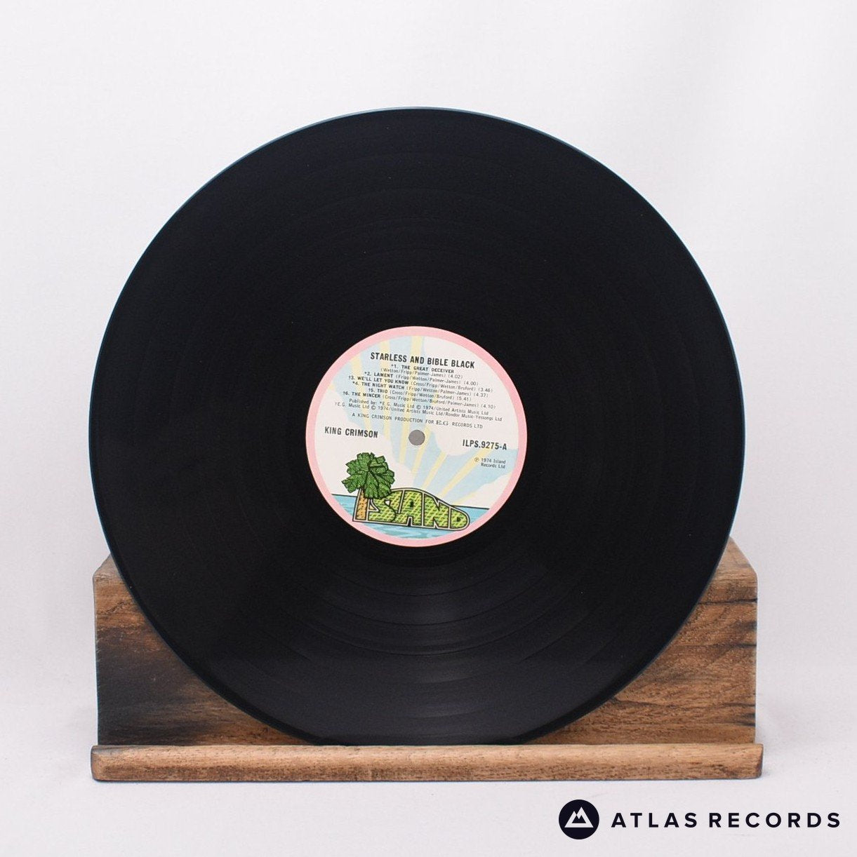 King Crimson Starless And Bible Black LP Vinyl Record VG+/EX – Atlas ...