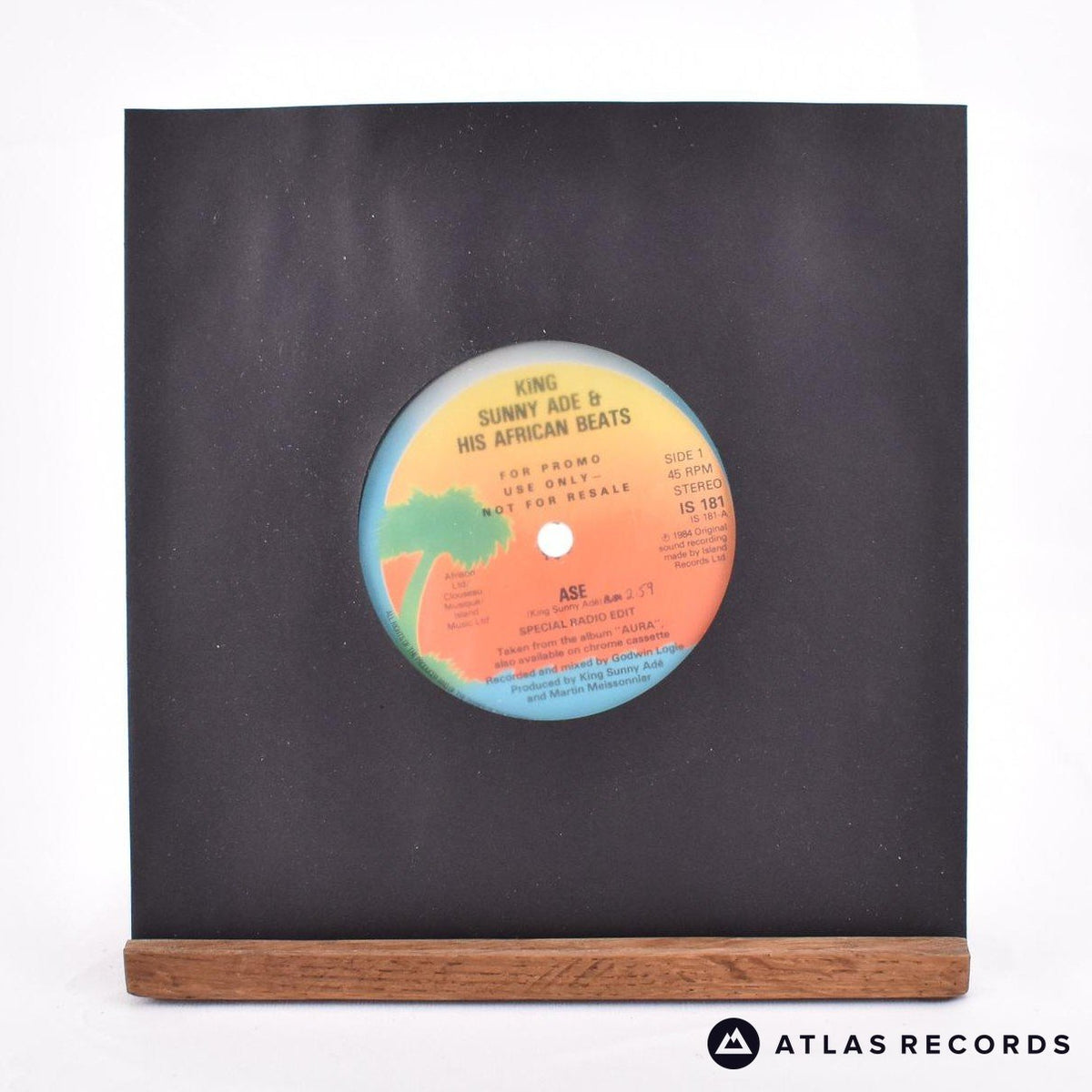 King Sunny Ade & His African Beats Ase 7" Vinyl Record EX – Atlas Records