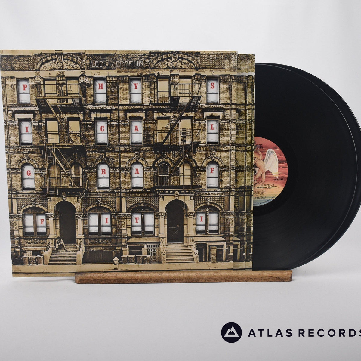 Led Zeppelin Physical Graffiti Double LP Vinyl Record EX/EX – Atlas Records