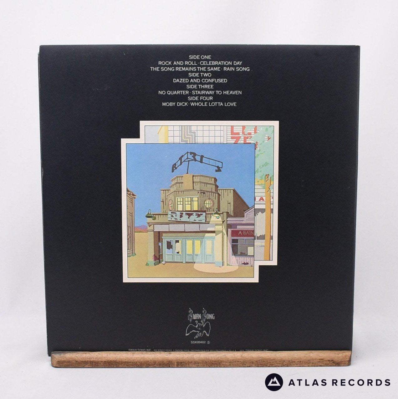 Led Zeppelin The Soundtrack From The Film The Song Remains The Same 2 x ...