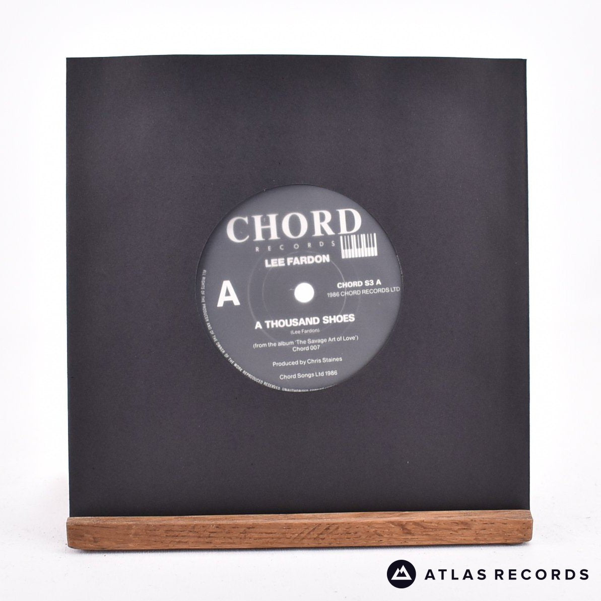 Lee Fardon A Thousand Shoes 7" Vinyl Record EX – Atlas Records