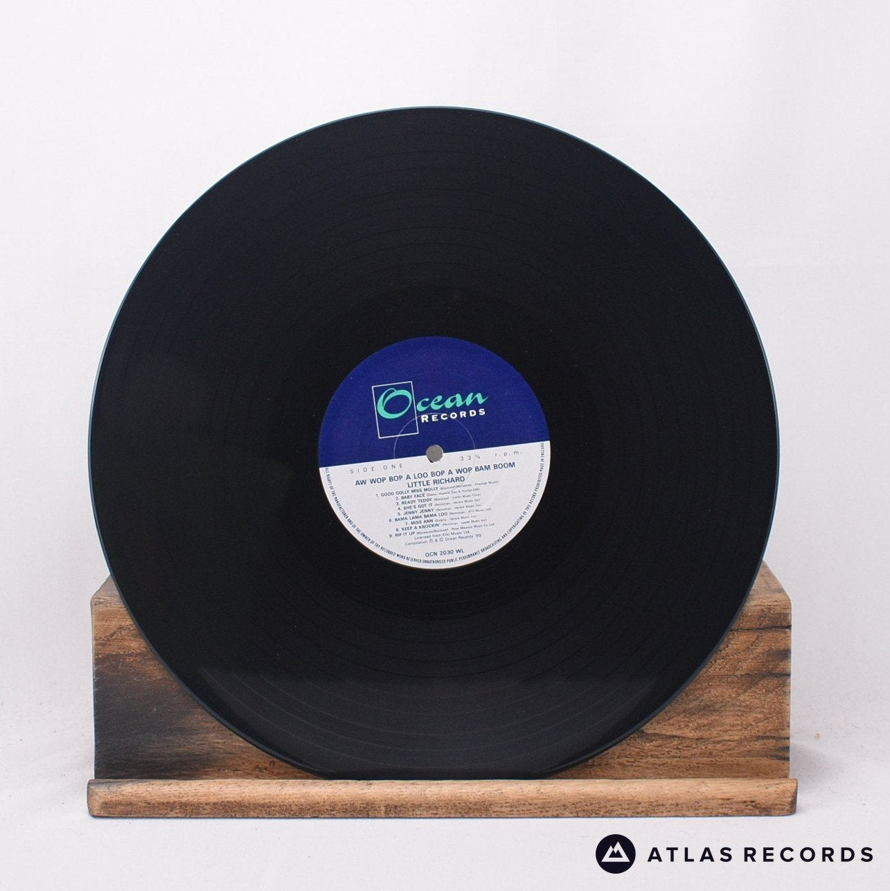 Little Richard Aw Wop Bop A Loo Bop A Wop Bam Boom! LP Vinyl EX/EX – Atlas Records