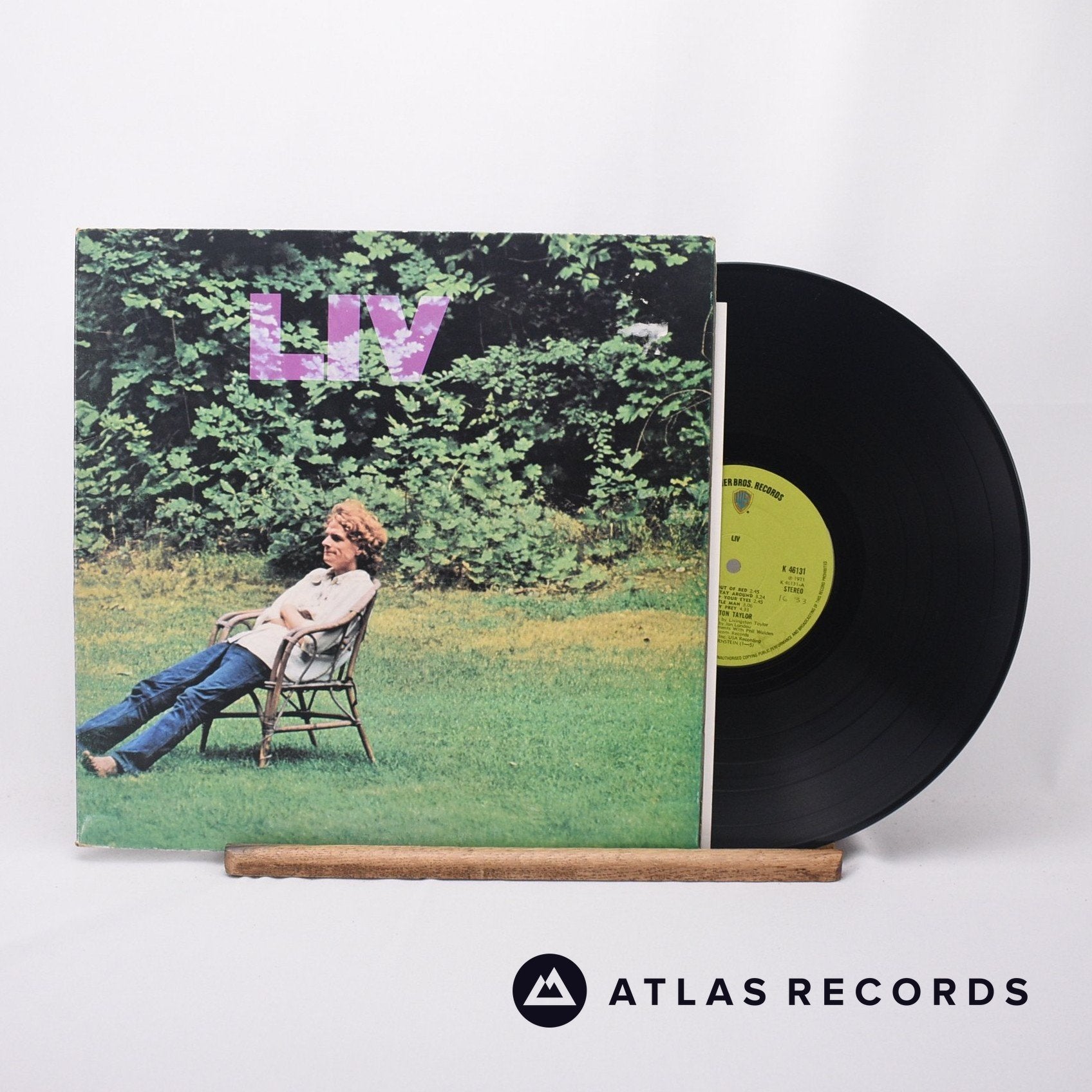 Livingston Taylor Liv LP Vinyl Record VG+/VG+ – Atlas Records