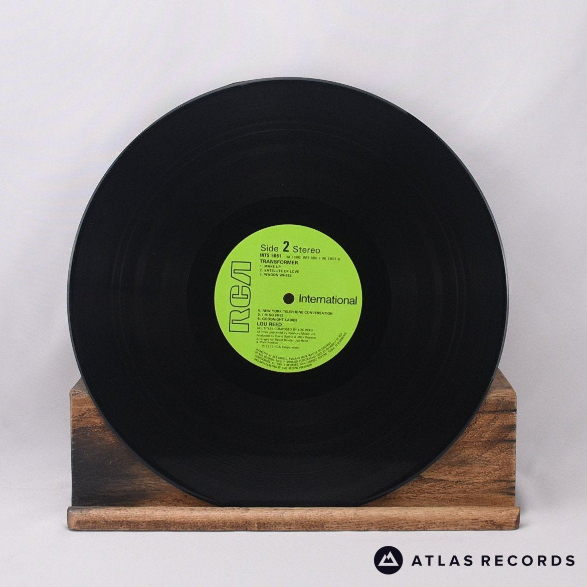 Lou Reed Transformer LP Vinyl Record EX/EX – Atlas Records