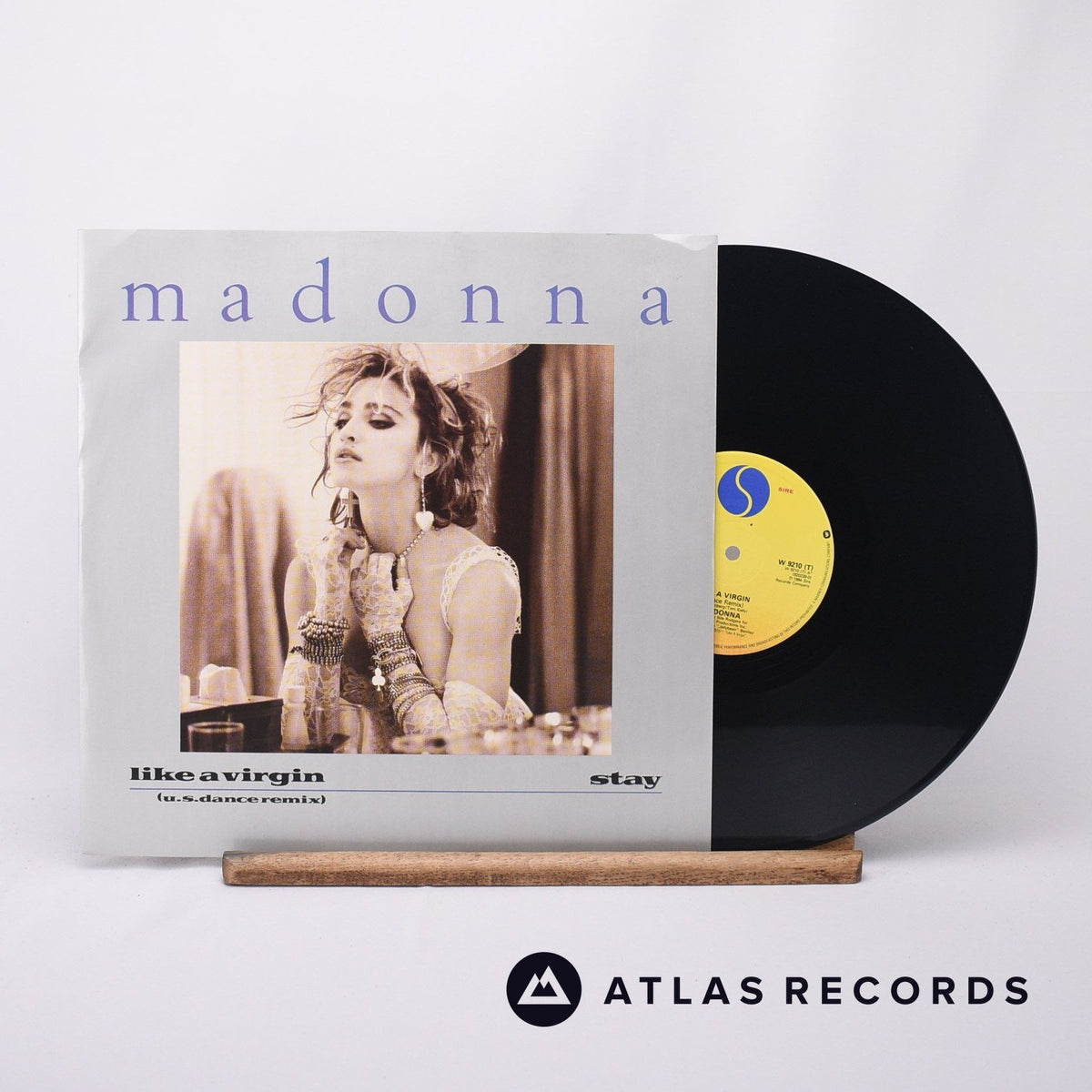 Madonna Like A Virgin / Stay 12" Vinyl Record EX/EX – Atlas Records