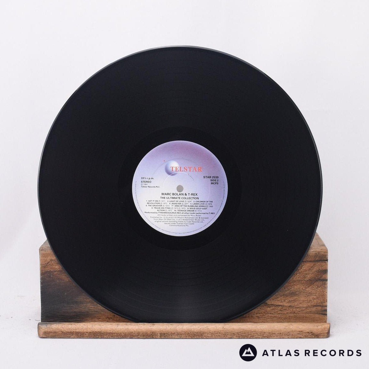 Marc Bolan The Ultimate Collection LP Vinyl Record EX/EX – Atlas Records