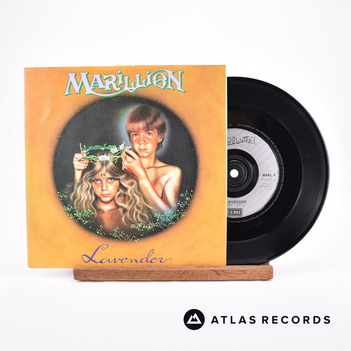 Marillion Lavender 7" Vinyl Record EX/EX – Atlas Records