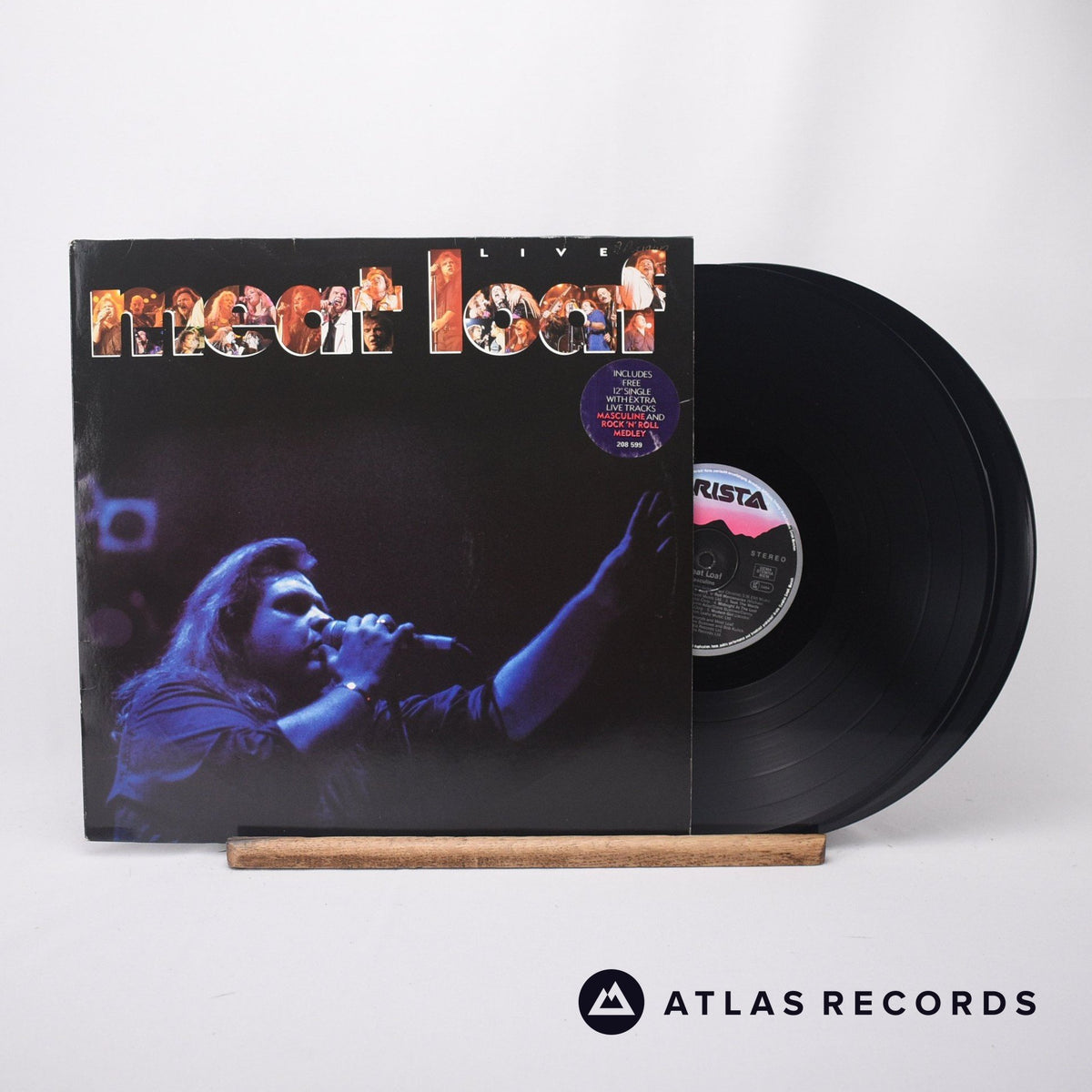 Meat Loaf Meat Loaf Live LP + 12" Vinyl Record VG+/EX – Atlas Records