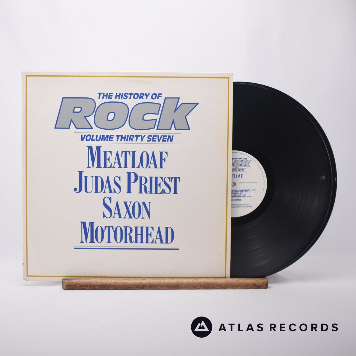 Meat Loaf The History Of Rock Double LP Vinyl Record VG+/VG+ – Atlas ...