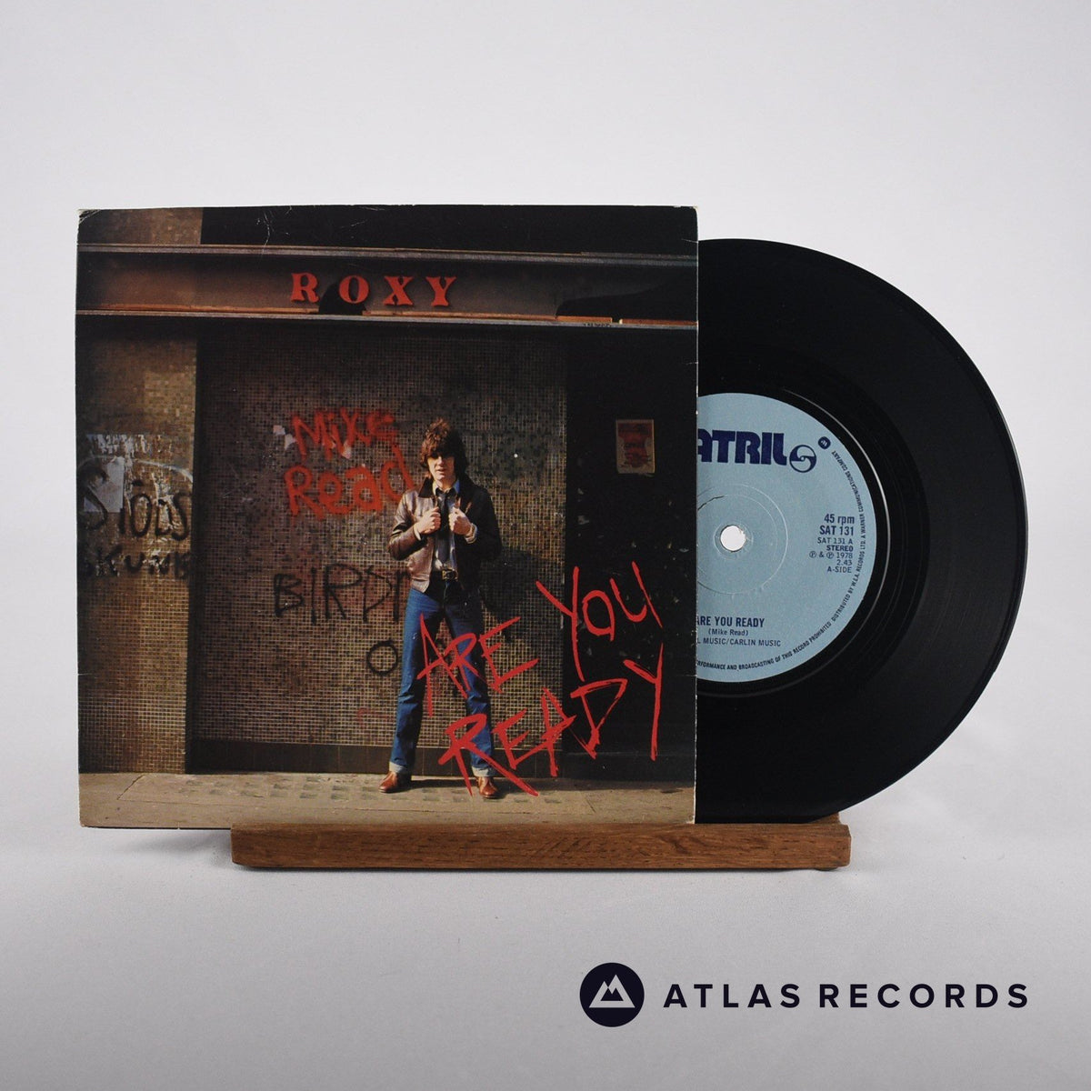 Mike Read Are You Ready 7" Vinyl Record VG+/EX – Atlas Records