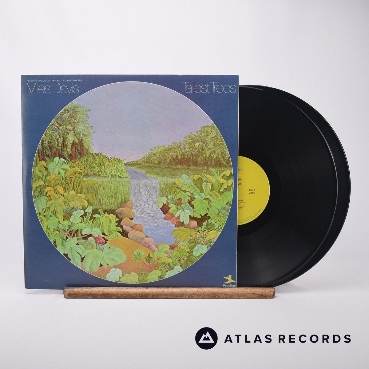 Miles Davis Tallest Trees Double LP Vinyl Record VG+/EX – Atlas Records