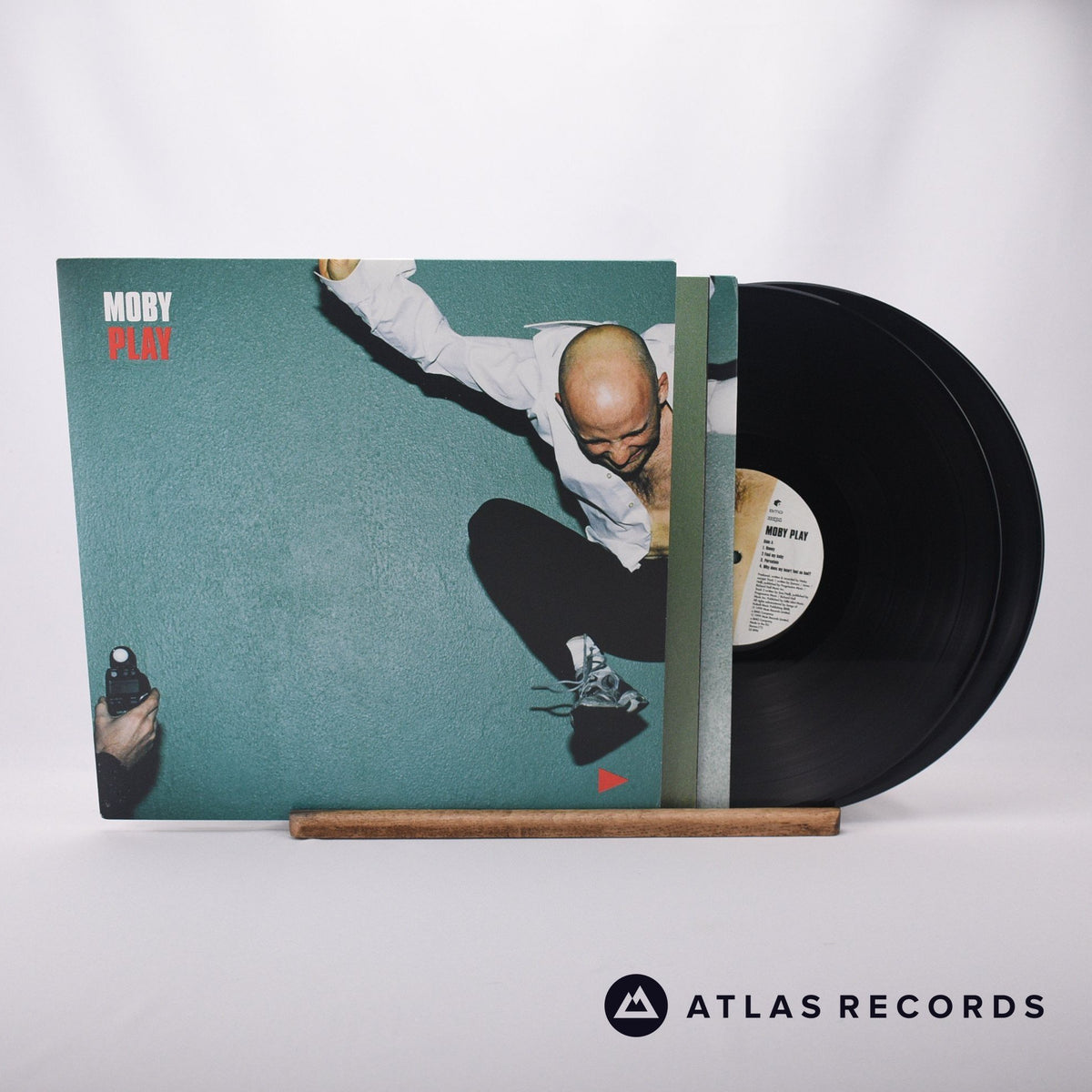 Moby Play Double LP Vinyl Record EX/EX – Atlas Records