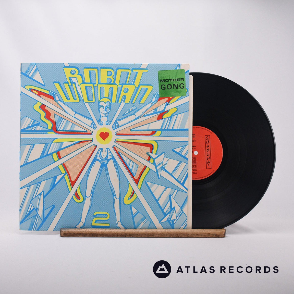 Mother Gong Robot Woman 2 LP Vinyl Record EX/VG+ – Atlas Records