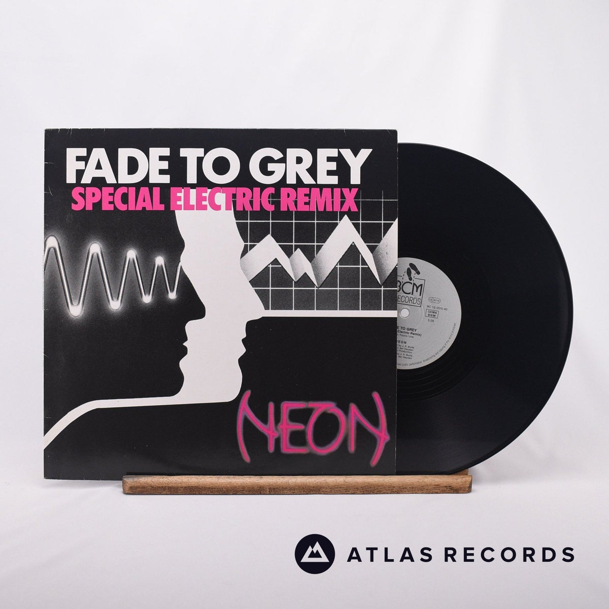 Neon Fade To Grey 12" Vinyl Record VG+/VG+ – Atlas Records