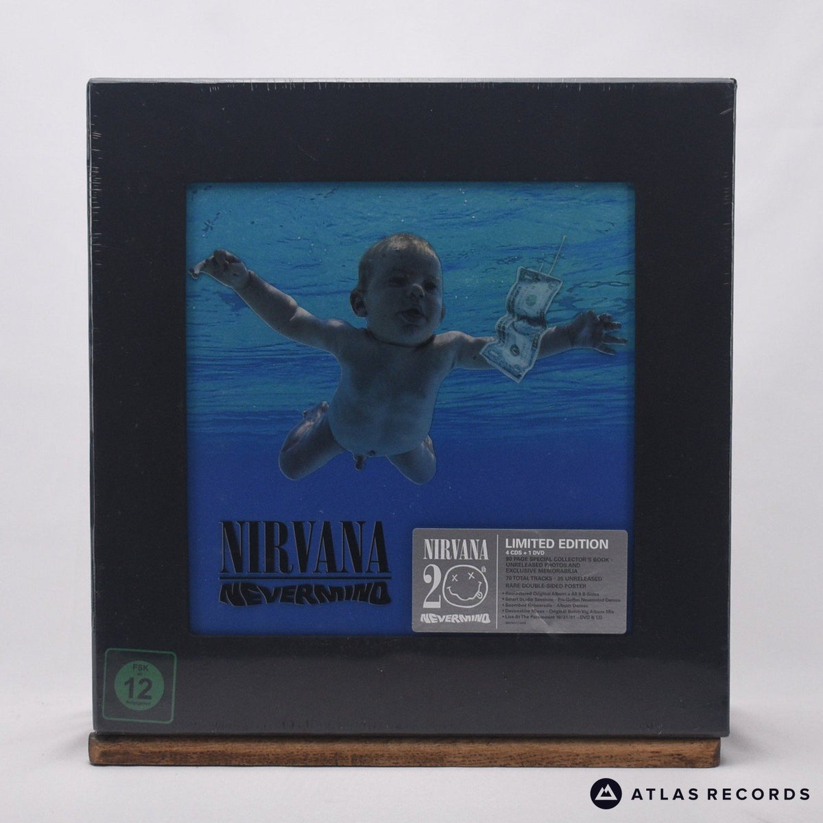 Nirvana Nevermind Box Set DVD + 2 x CD NM/Mint (New) – Atlas Records