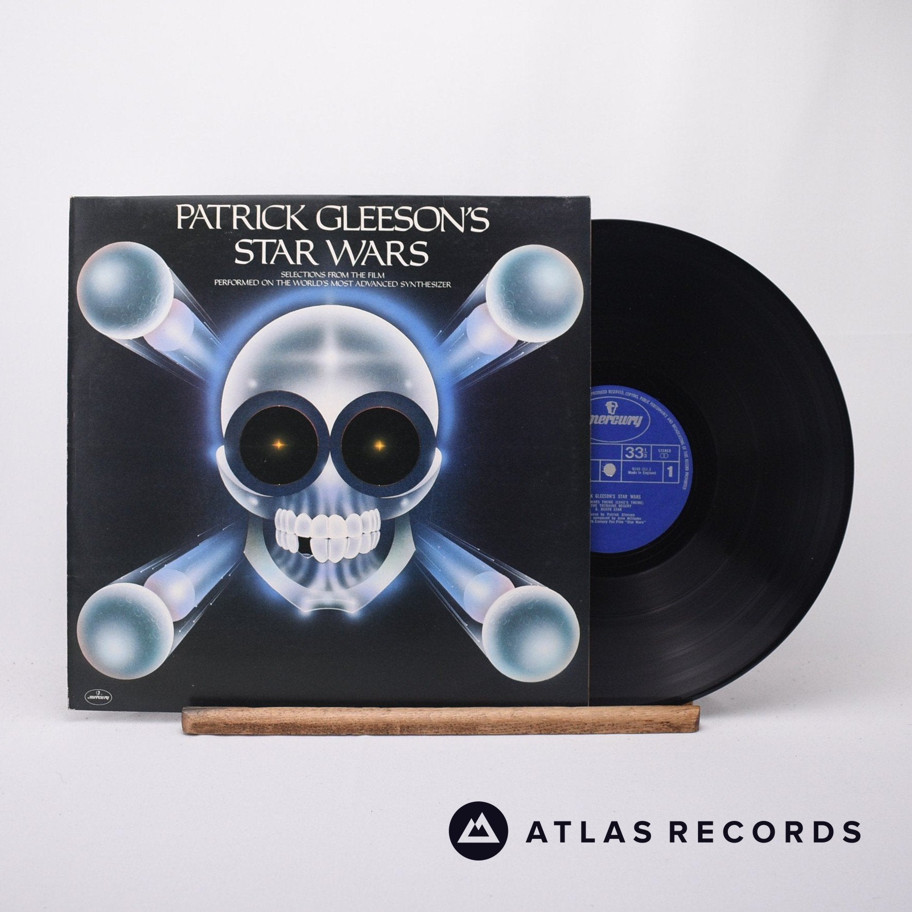 Patrick Gleeson Patrick Gleeson's Star Wars LP Vinyl EX/EX – Atlas Records