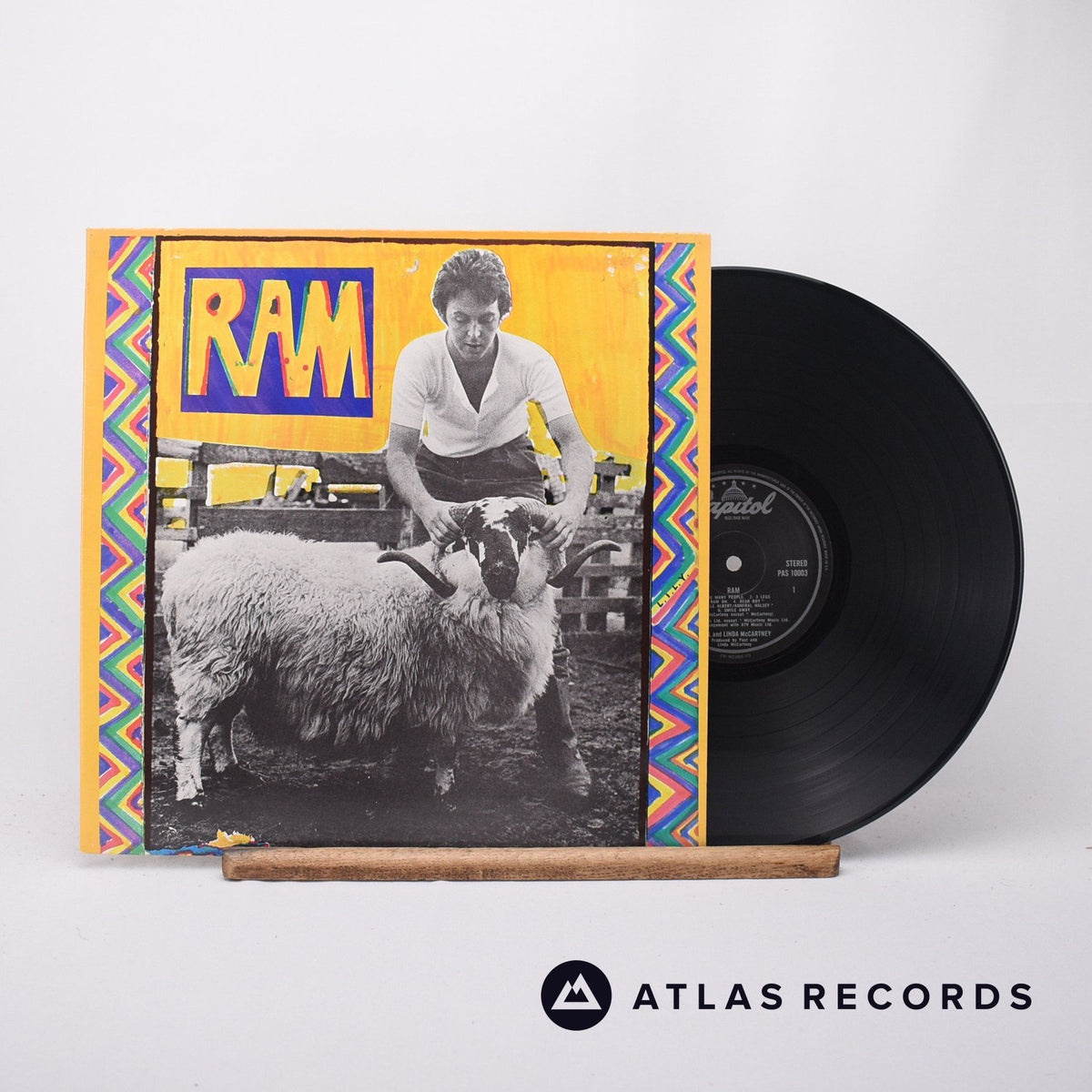 Paul & Linda McCartney Ram LP Vinyl Record VG+/EX – Atlas Records