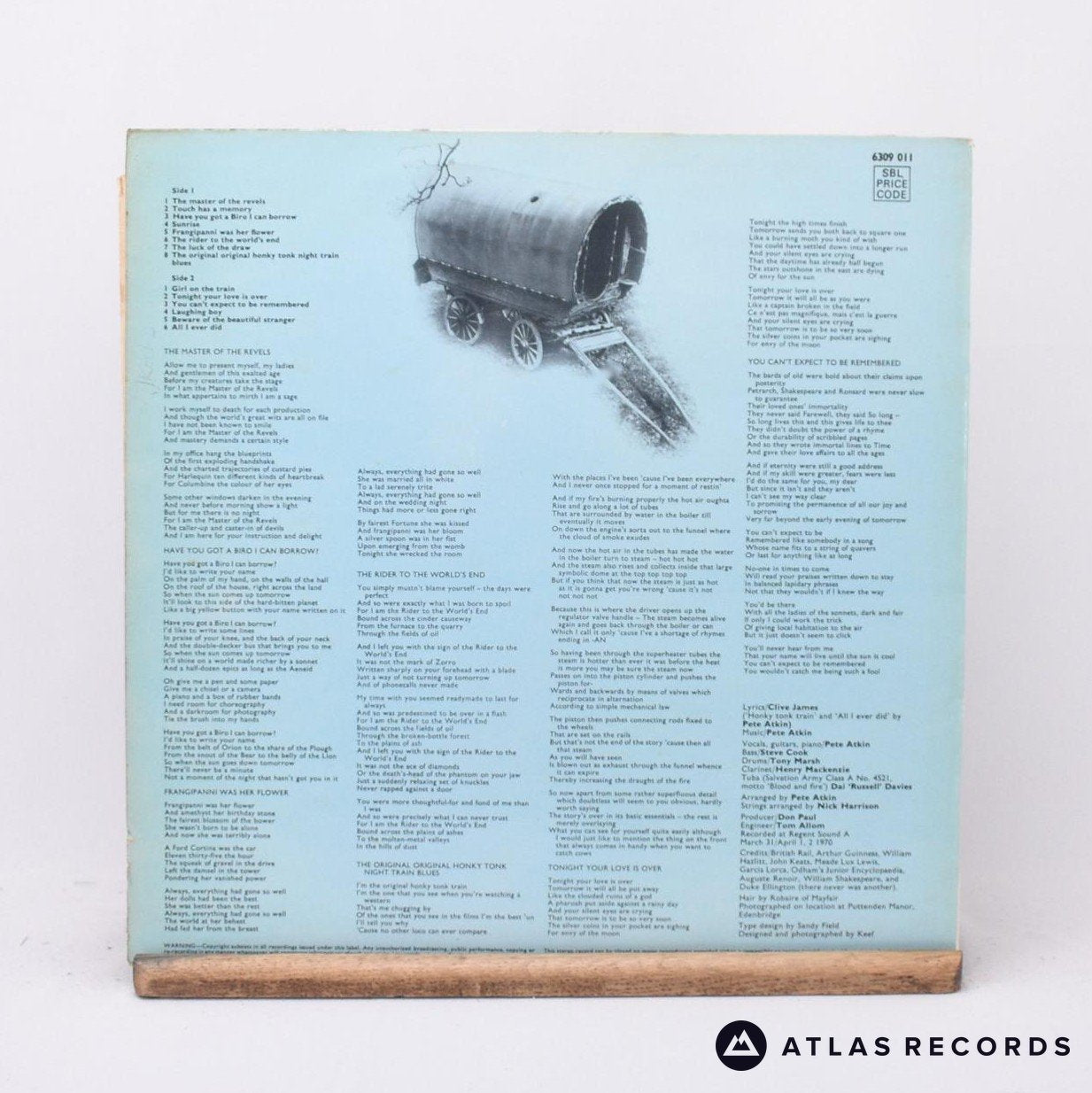 Pete Atkin Beware Of The Beautiful Stranger LP Vinyl VG+/VG+ – Atlas ...