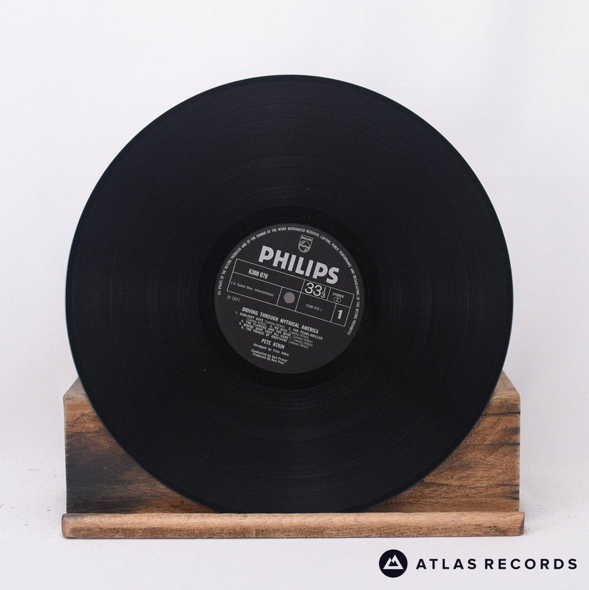 Pete Atkin Driving Through Mythical America LP Vinyl VG+/VG+ – Atlas ...