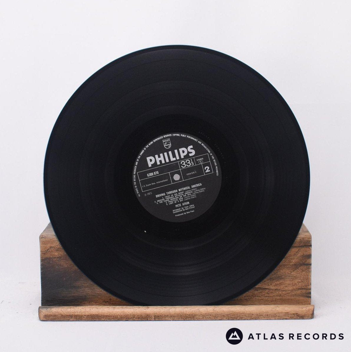 Pete Atkin Driving Through Mythical America LP Vinyl VG+/VG+ – Atlas ...