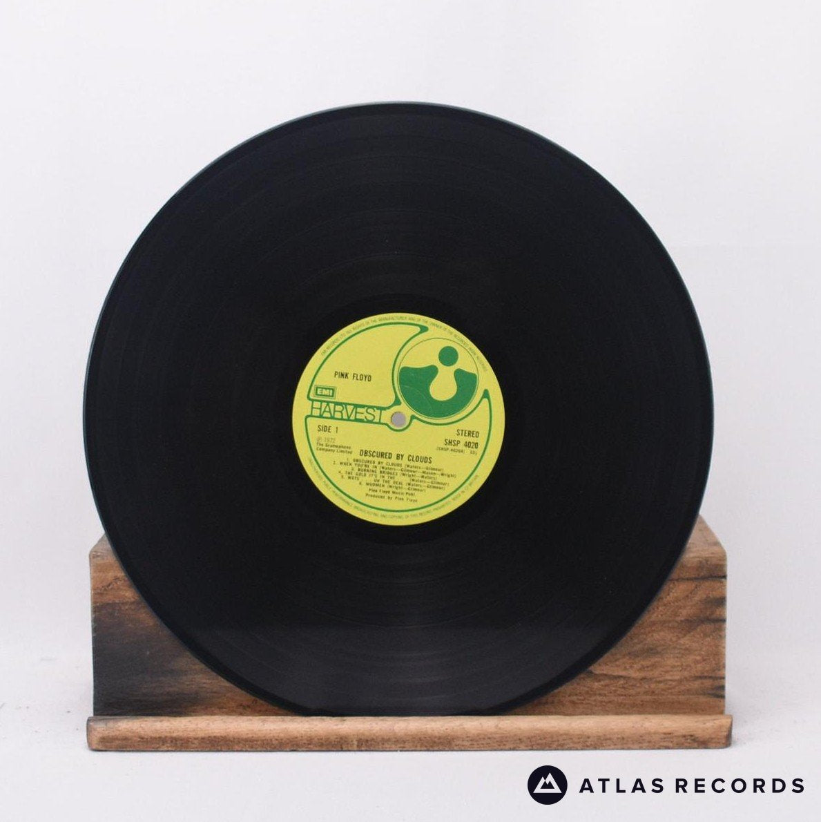 Pink Floyd Obscured By Clouds LP Vinyl Record EX/EX – Atlas Records