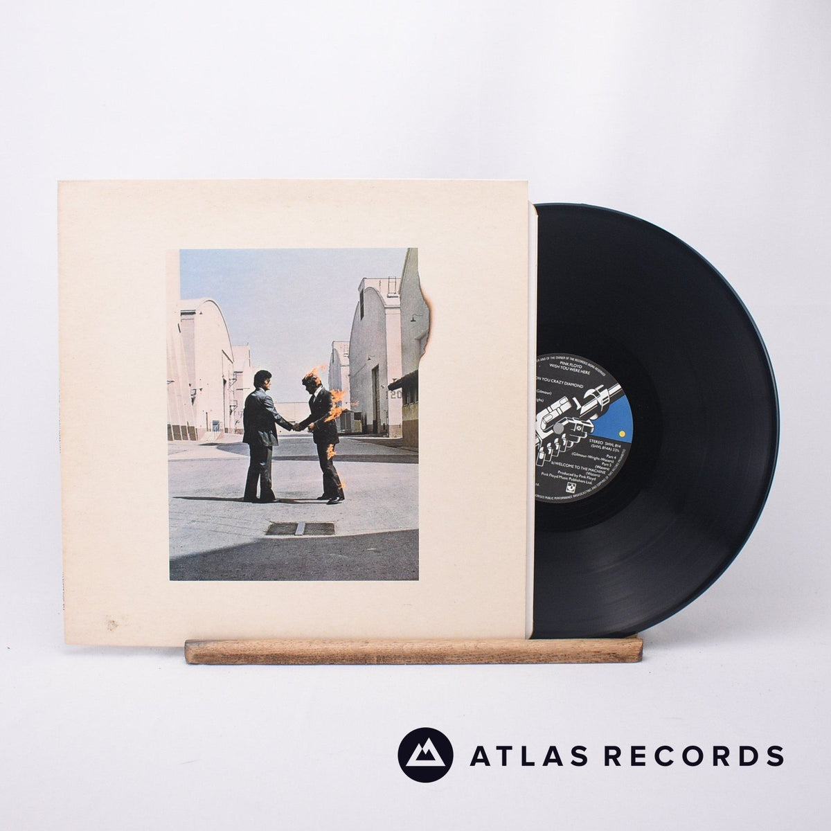 Pink Floyd Wish You Were Here LP Vinyl Record VG+/VG+ – Atlas Records