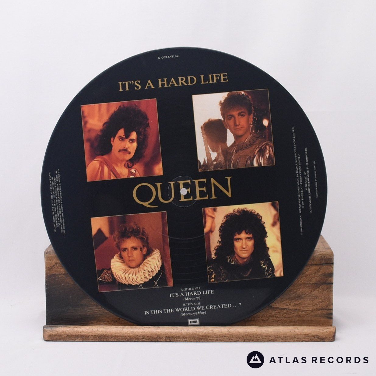 Queen It's A Hard Life 12" Vinyl Record – Atlas Records
