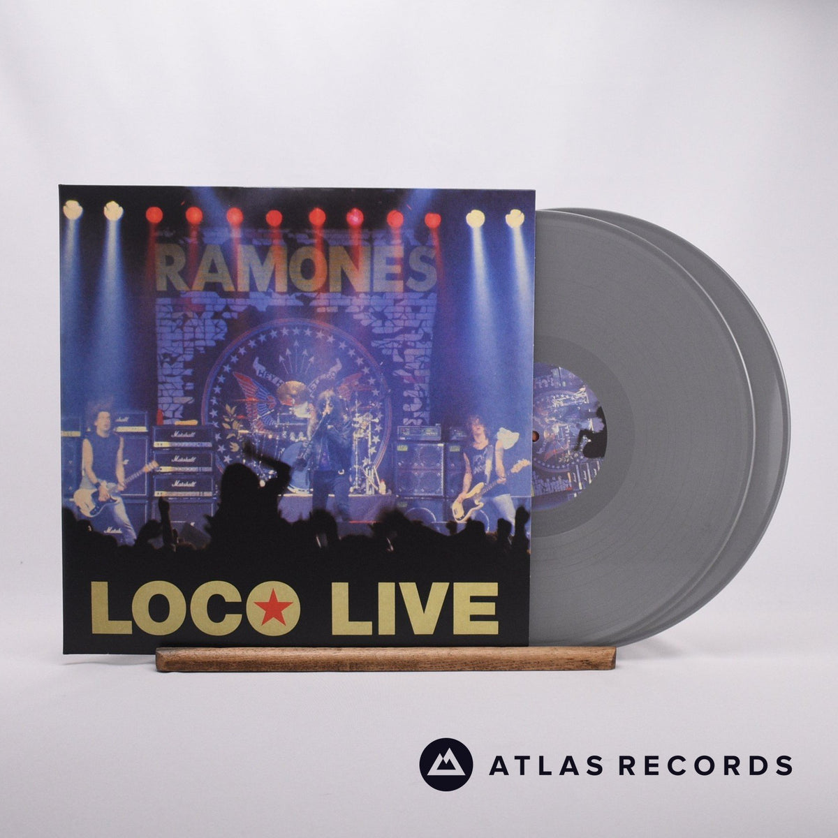 Ramones Loco Live Double LP Vinyl Record NM/NM – Atlas Records