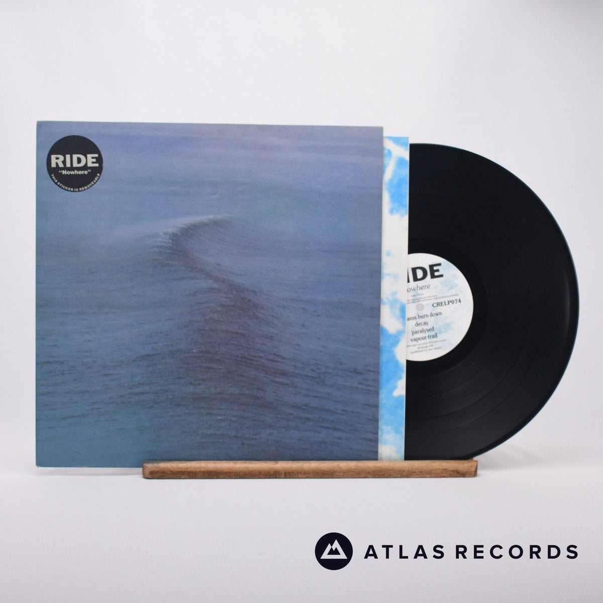 Ride - Nowhere - Embossed Sleeve Mpo LP Vinyl Record - EX/EX – Atlas ...