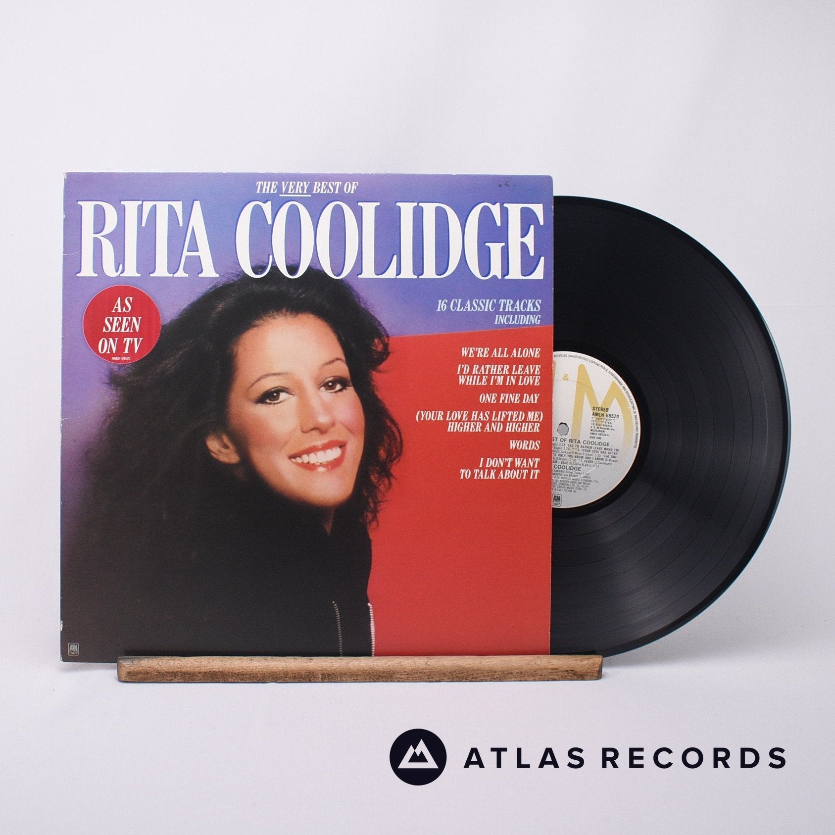 Rita Coolidge The Very Best Of Rita Coolidge LP Vinyl EX/EX – Atlas Records