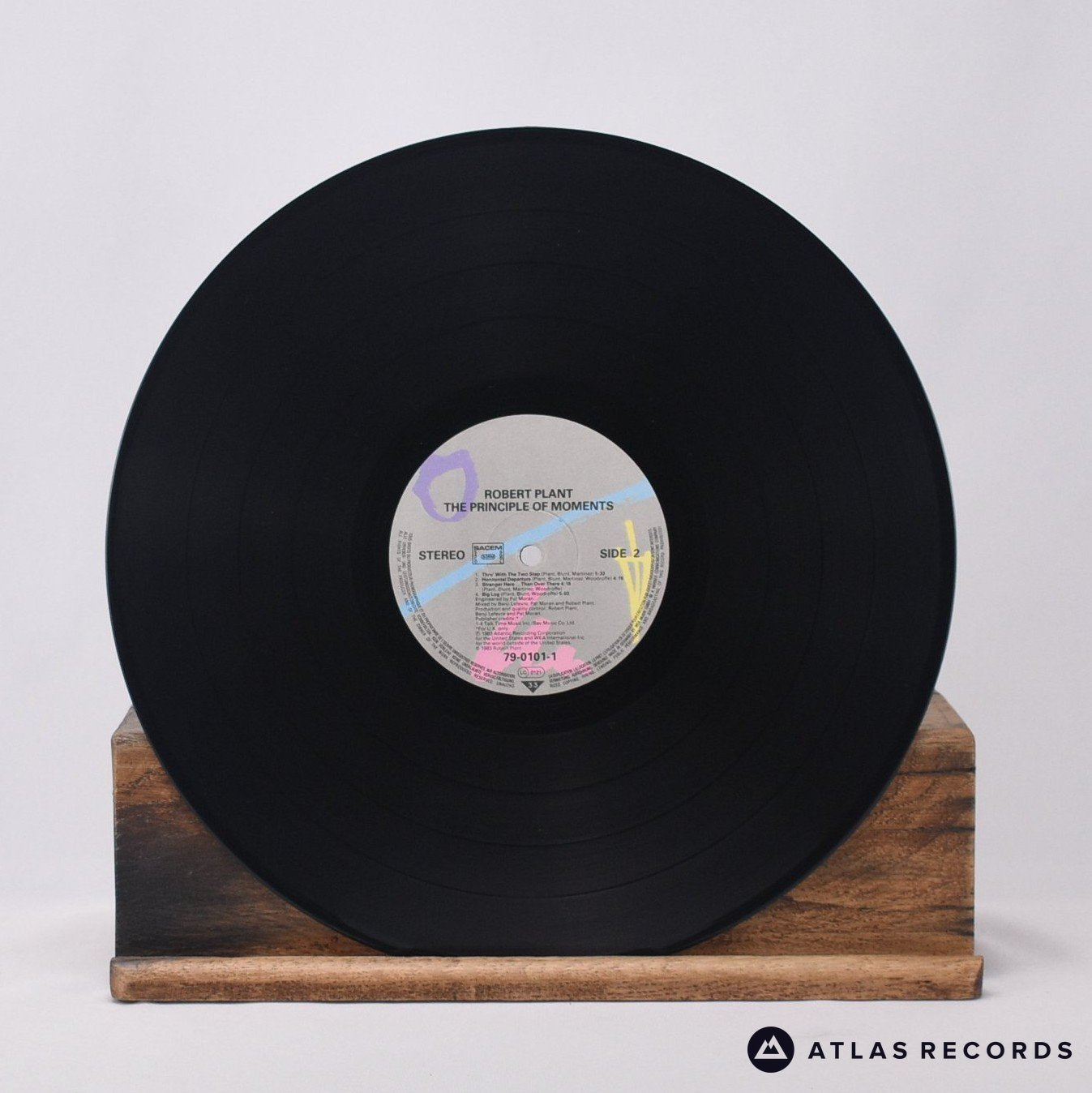 Robert Plant The Principle Of Moments LP Vinyl Record EX/EX – Atlas Records