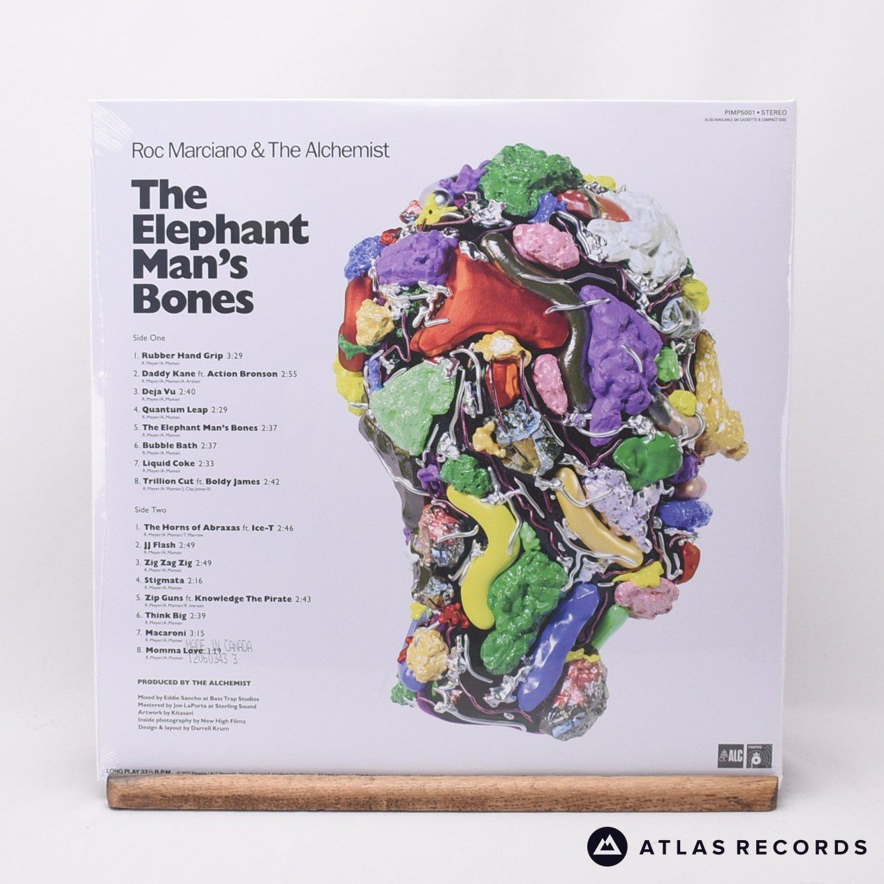 Roc Marciano The Elephant Man's Bones LP Vinyl Record NEW – Atlas Records