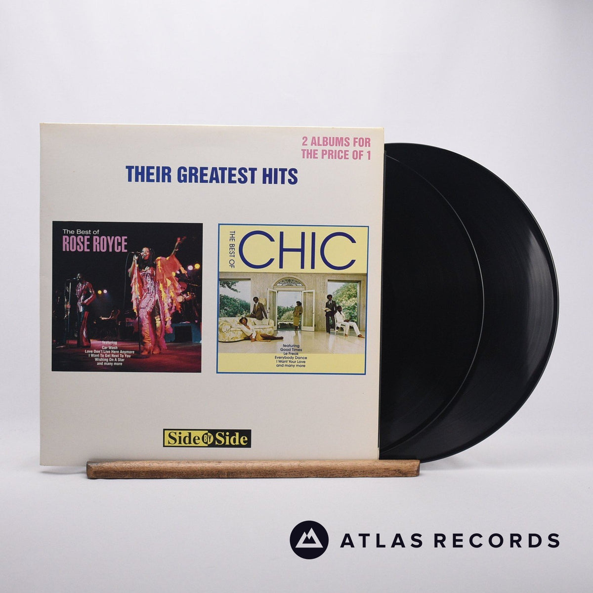 Rose Royce Greatest Hits Side By Side Double LP Vinyl EX/VG+ – Atlas ...