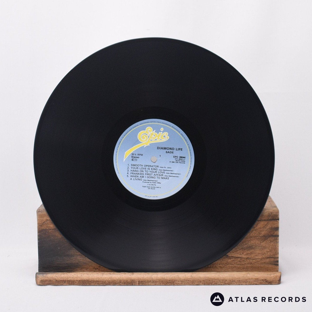 Sade Diamond Life LP Vinyl Record VG+/EX – Atlas Records