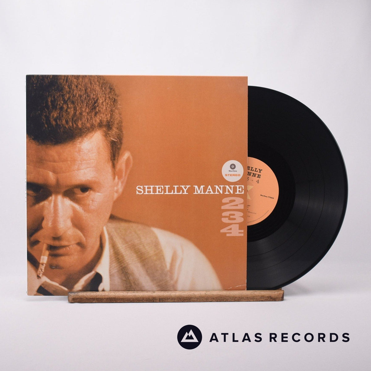 Shelly Manne 2-3-4 LP Vinyl Record EX/EX – Atlas Records