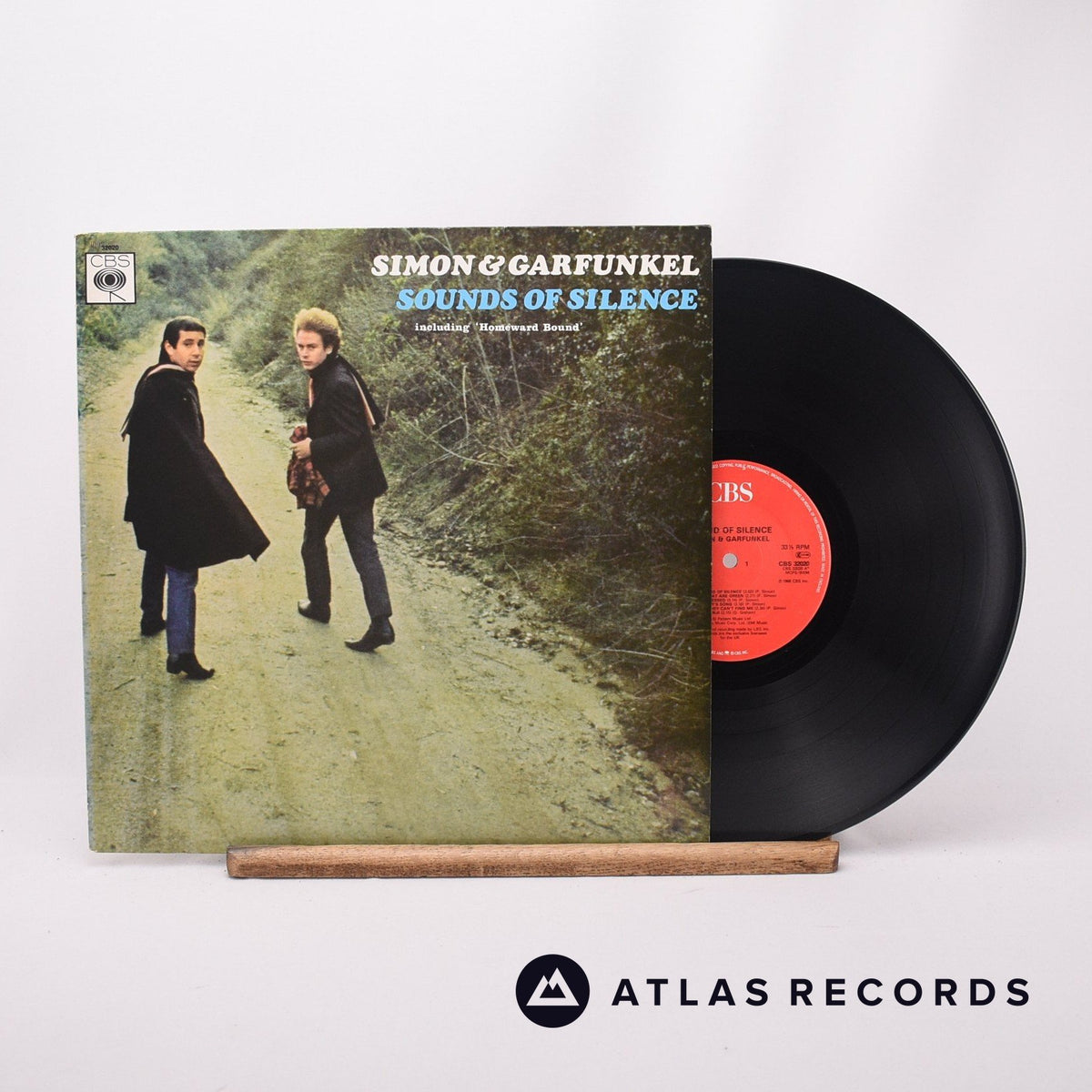 Simon & Garfunkel Sounds Of Silence LP Vinyl Record EX/EX – Atlas Records