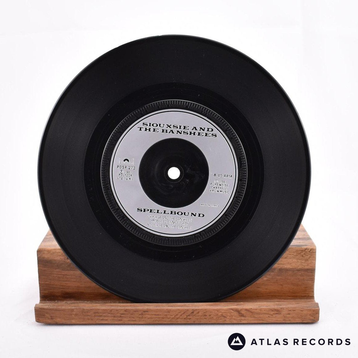 Siouxsie & The Banshees Spellbound 7" Vinyl Record VG+/EX – Atlas Records