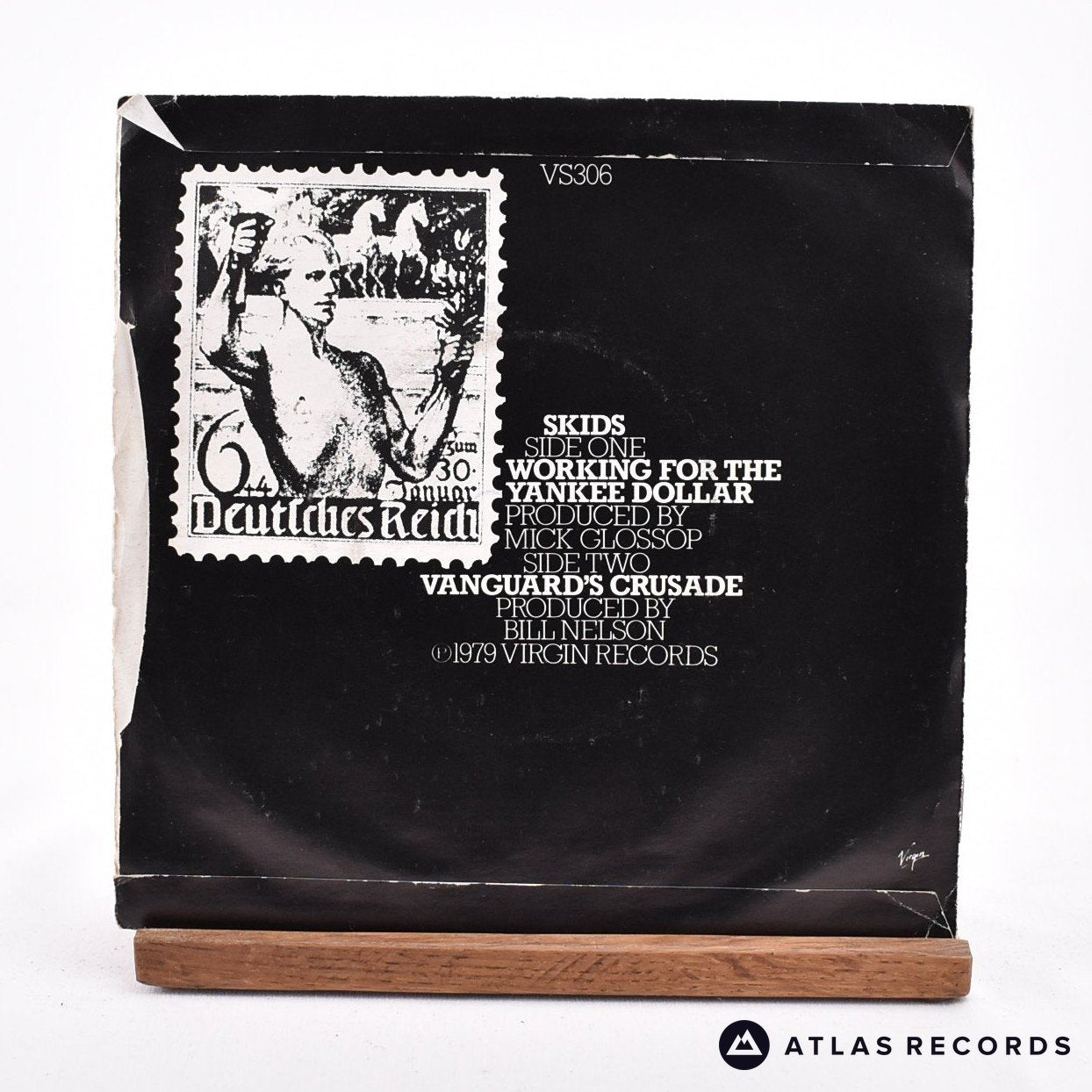 Skids Working For The Yankee Dollar 7" Vinyl Record VG/VG+ – Atlas Records