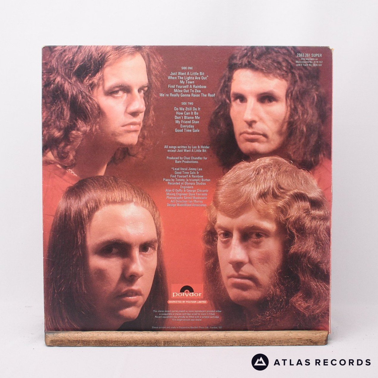 Slade Old New Borrowed And Blue LP Vinyl Record VG+/EX – Atlas Records