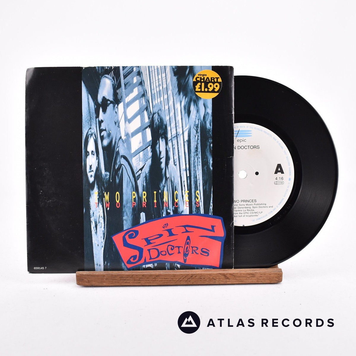 Spin Doctors Two Princes 7" Vinyl Record VG+/VG+ – Atlas Records
