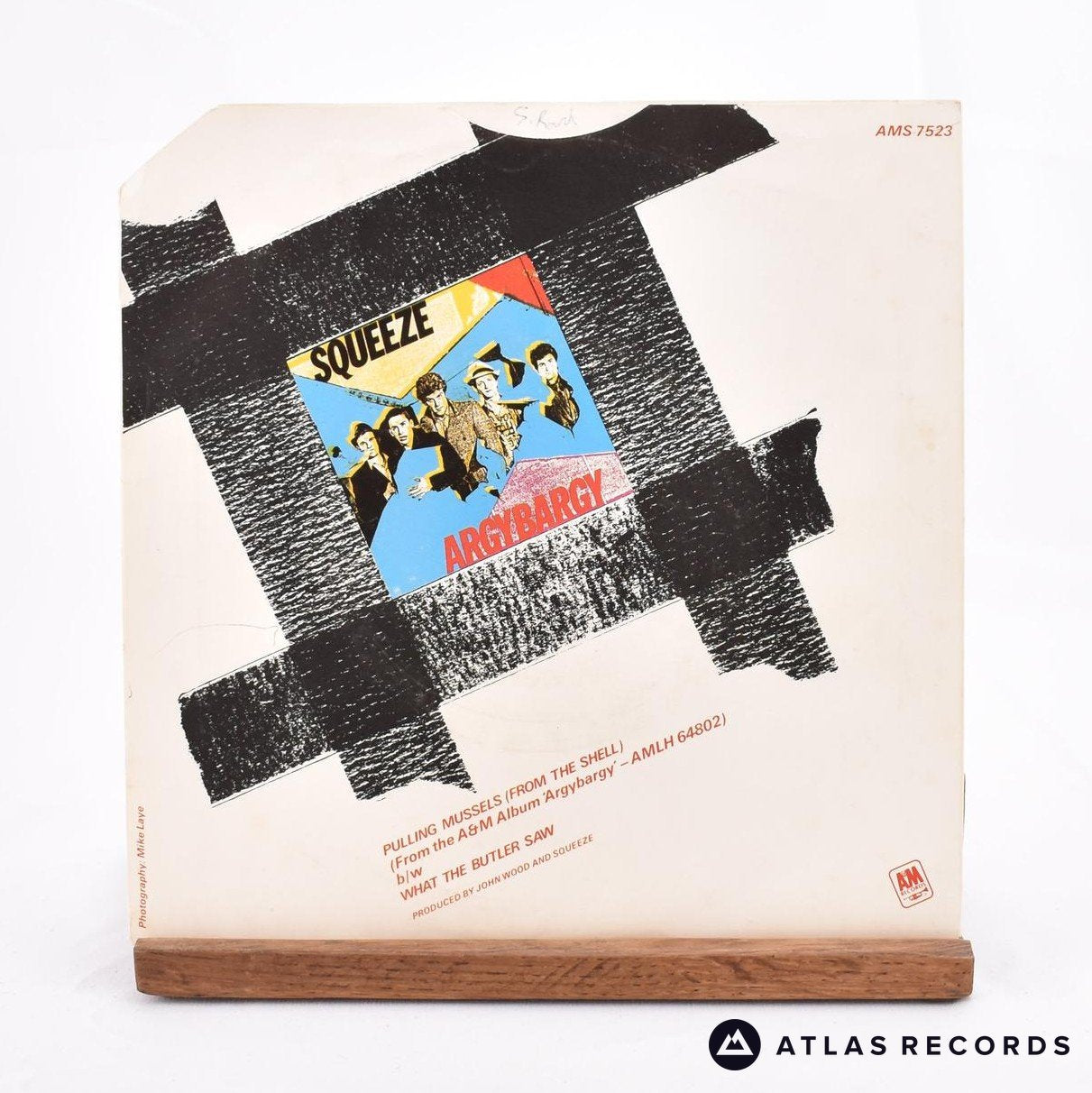 Squeeze Pulling Mussels 7" Vinyl Record VG+/EX – Atlas Records