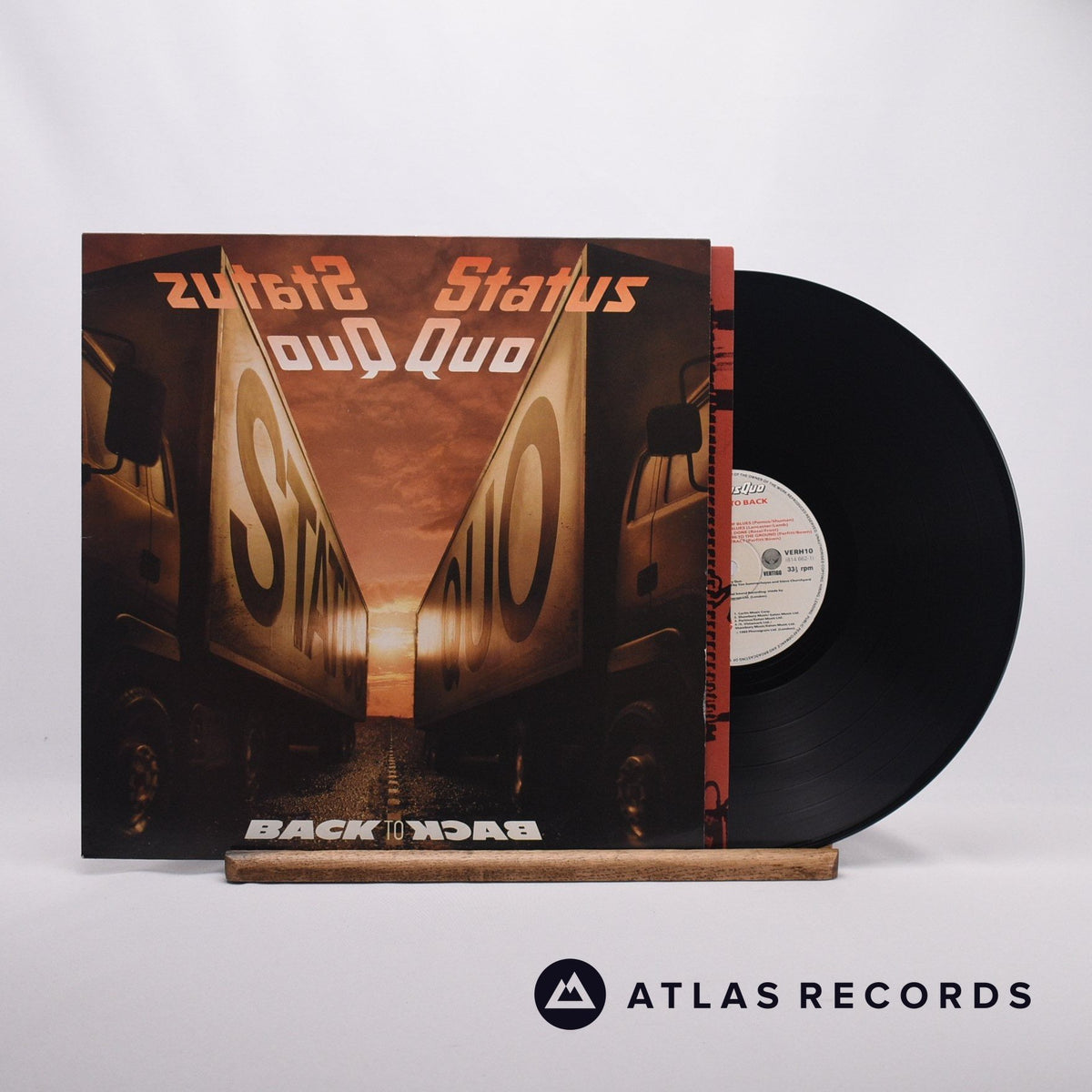 Status Quo Back To Back LP Vinyl Record EX/VG+ – Atlas Records