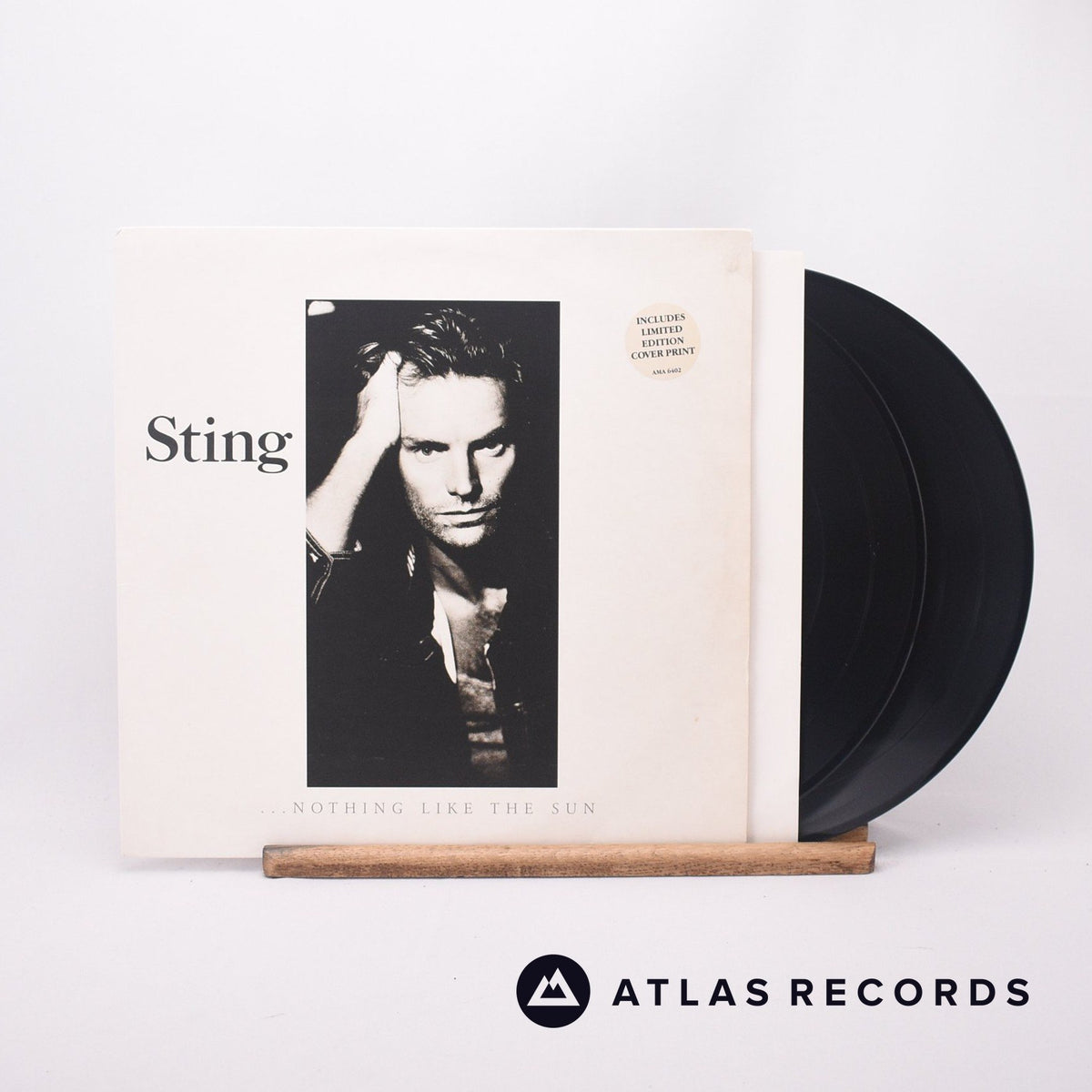 Sting ...Nothing Like The Sun 2 x LP Vinyl Record EX/VG+ – Atlas Records