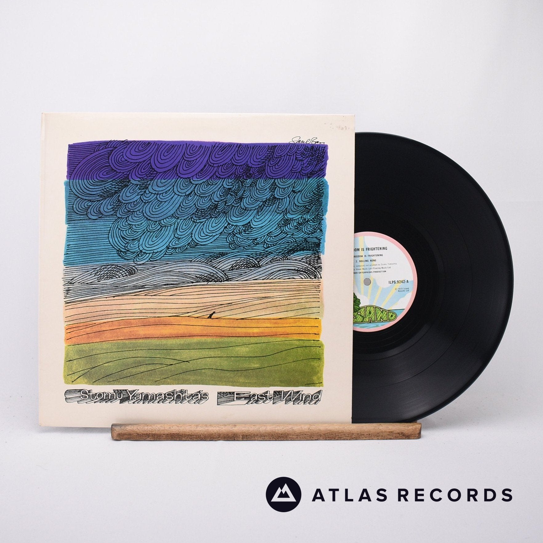Stomu Yamash'ta's East Wind Freedom Is Frightening LP Vinyl EX/VG+ – Atlas Records