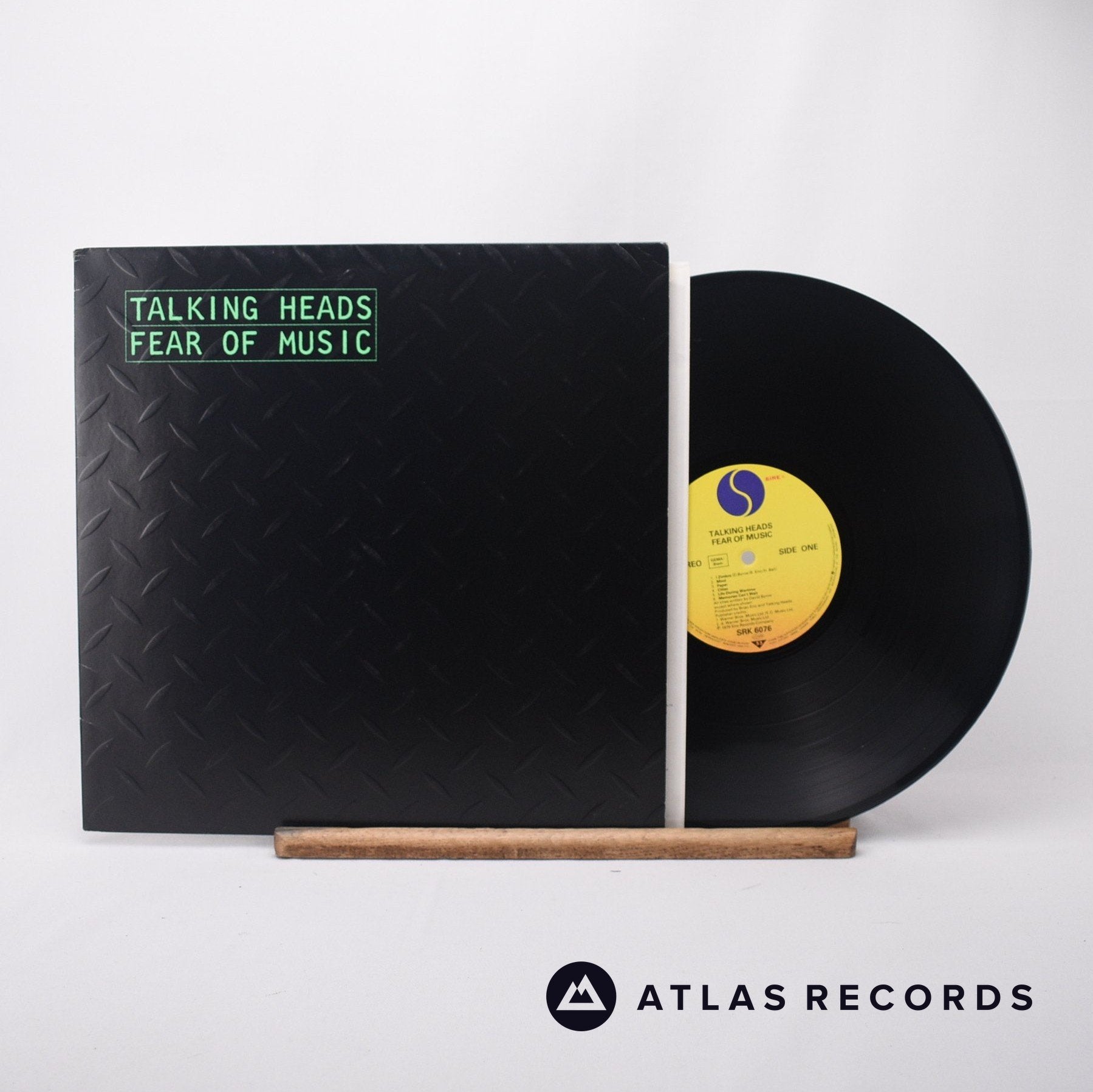 Talking Heads Fear Of Music LP Vinyl Record EX/EX – Atlas Records