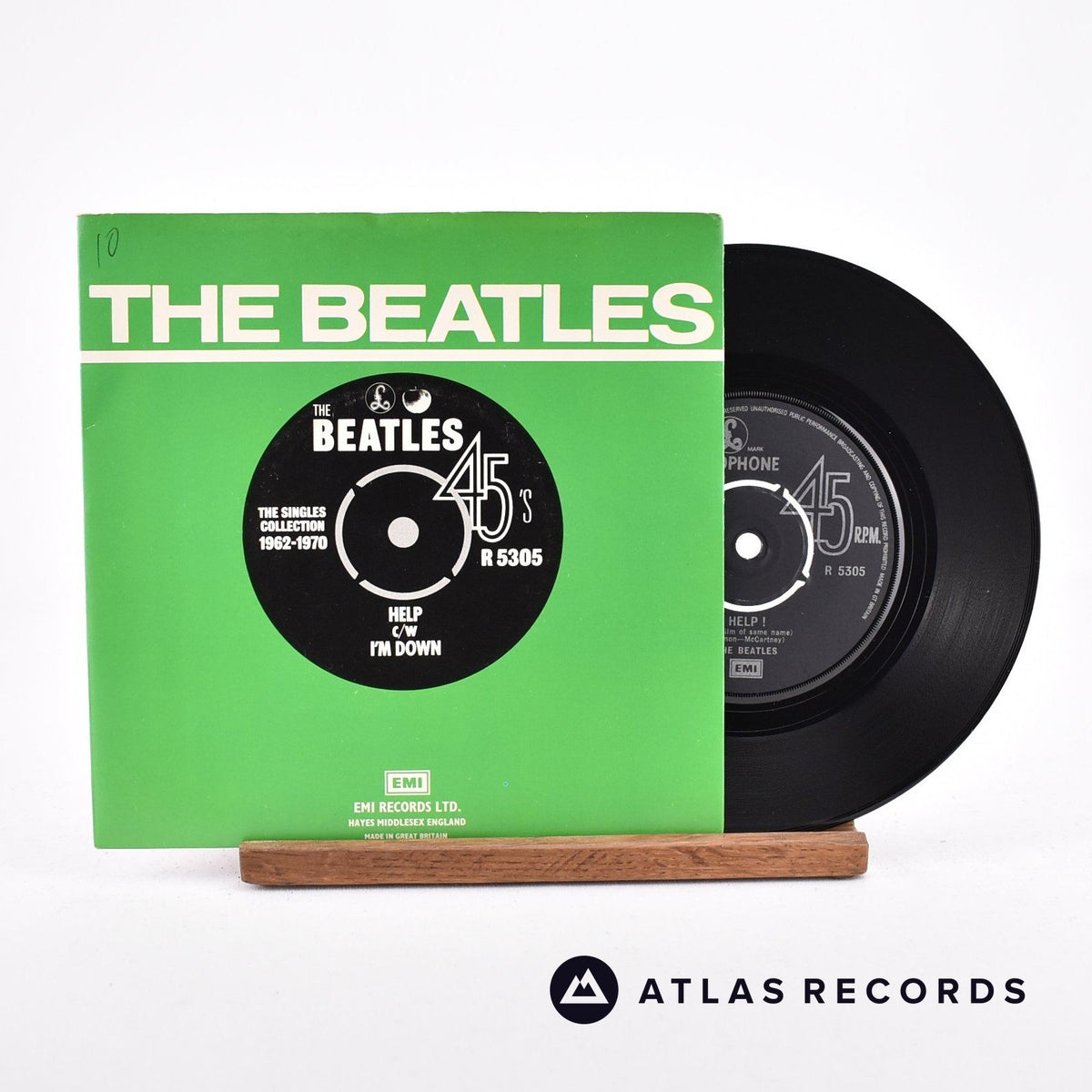 The Beatles Help! 7" Vinyl Record VG+/EX – Atlas Records